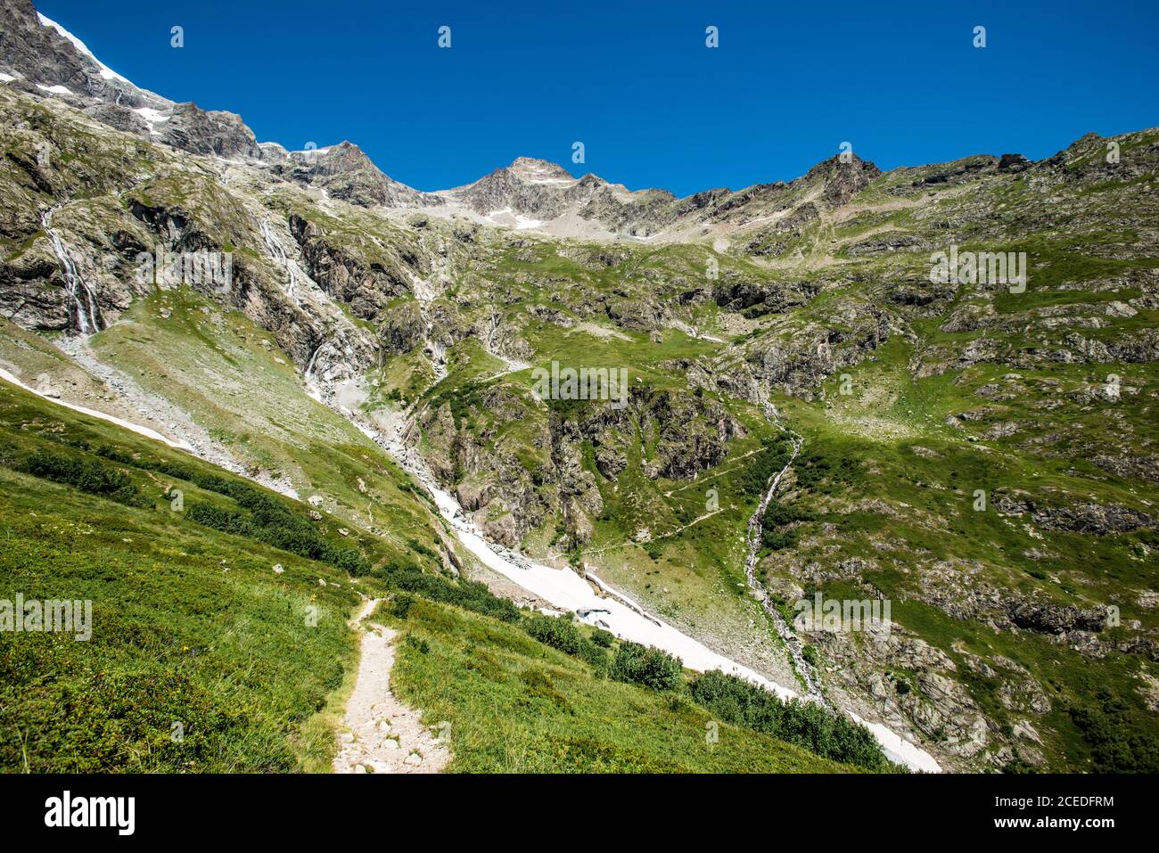 Landscape scenic view in the French Alps Stock Photo - Alamy