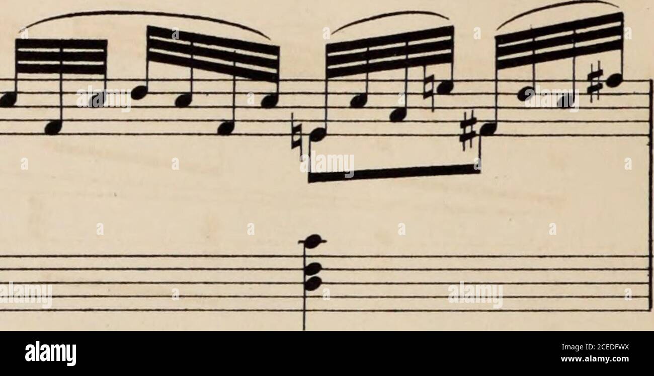 . Six studies for the harp. *. ? r 2 Stock Photo - Alamy