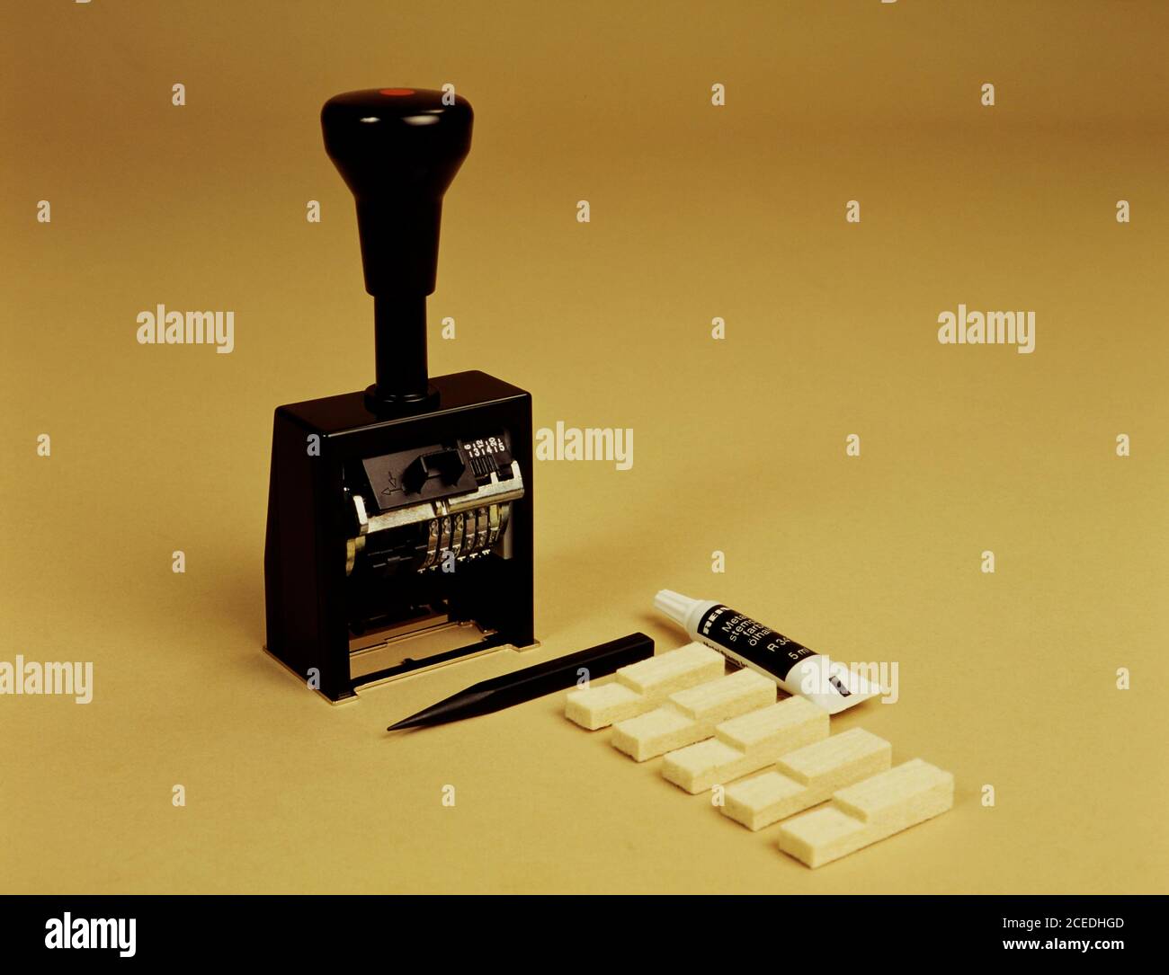 Automatic numbering tool Stock Photo - Alamy
