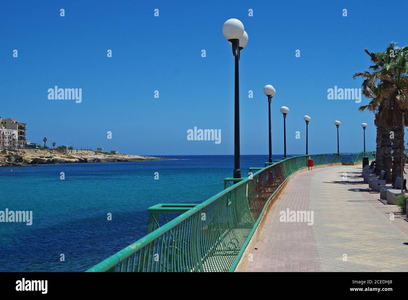 Tourists promenade malta hi-res stock photography and images - Alamy