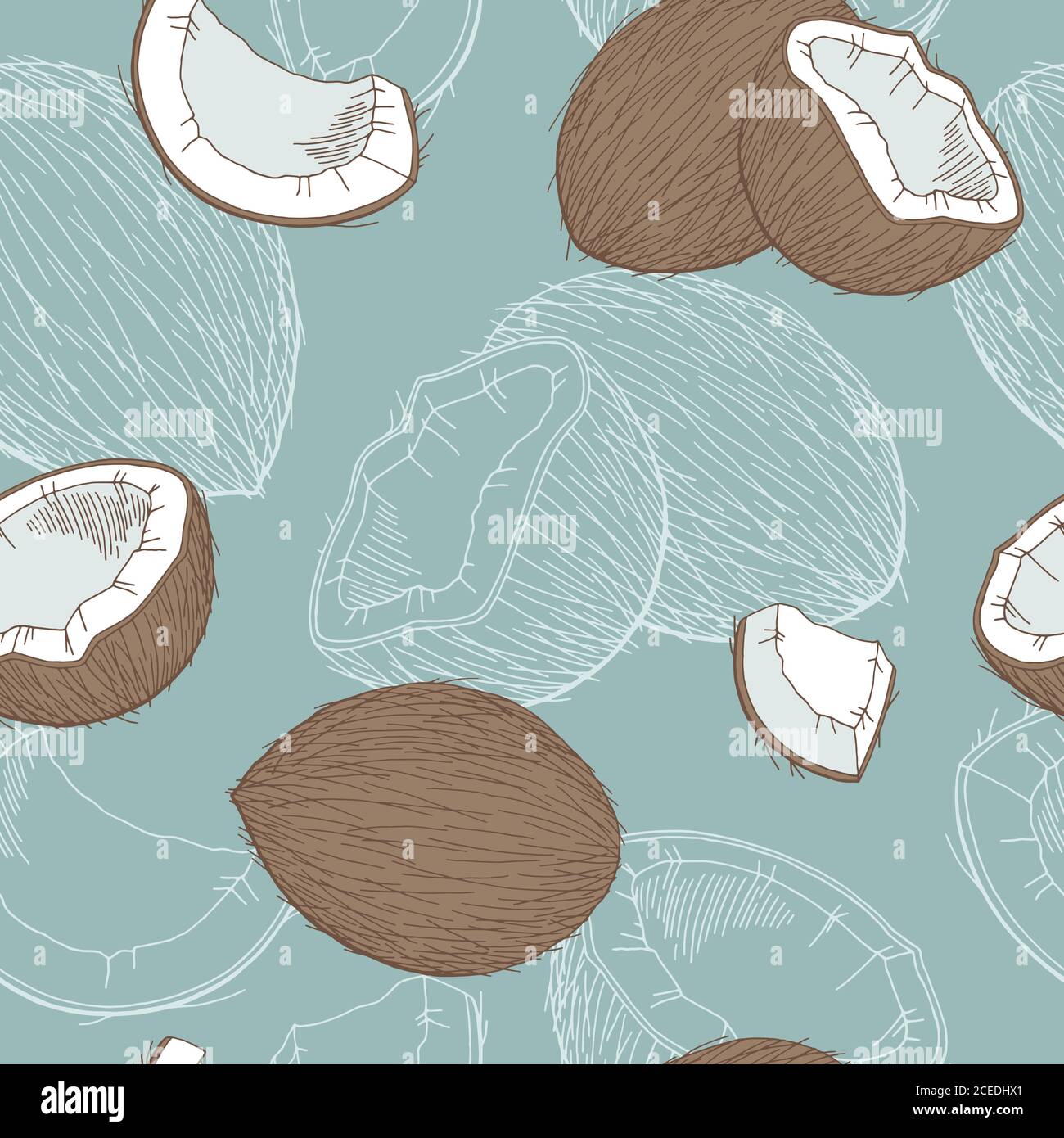 Coconut color Stock Vector Images - Alamy