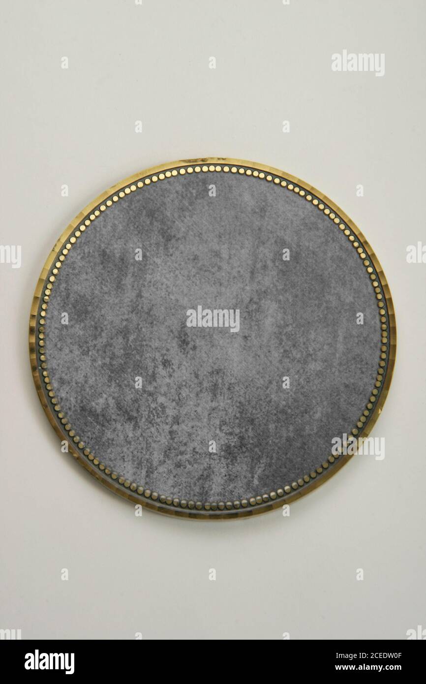 Metal and cordon medallions Stock Photo - Alamy