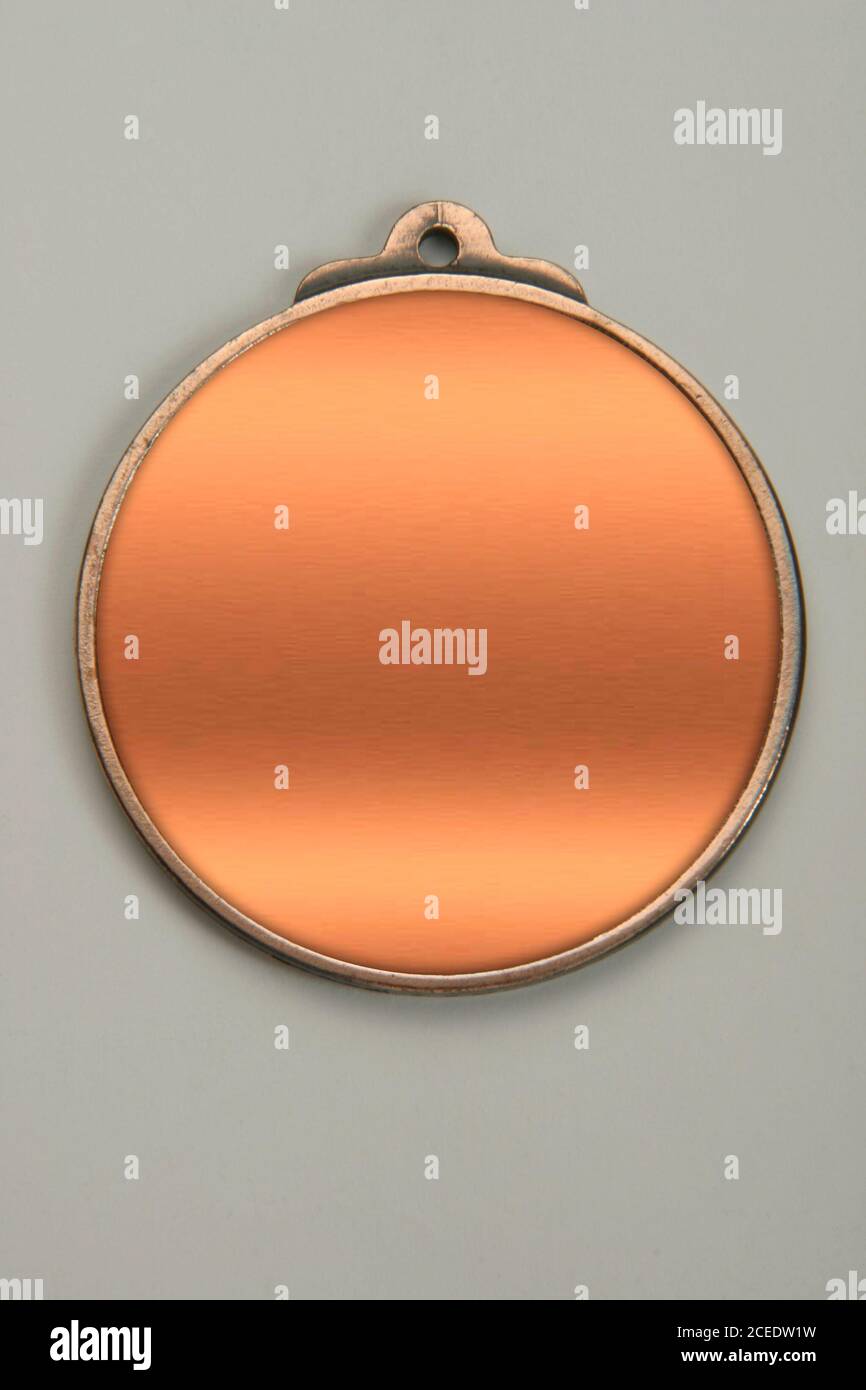 Metal and cordon medallions Stock Photo - Alamy