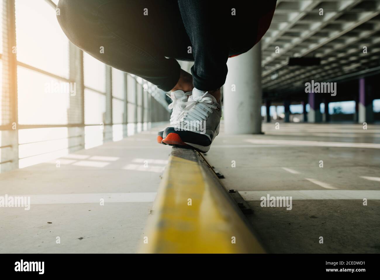 Playful young man walking from hi-res stock photography and images - Alamy