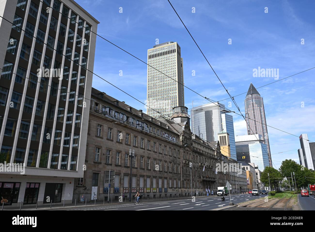 01 September 2020, Hessen, Frankfurt/Main: The Old Police Headquarters ...