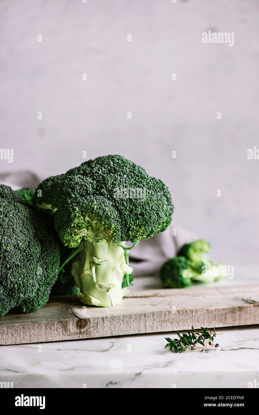 Broccoli trees hi-res stock photography and images - Alamy
