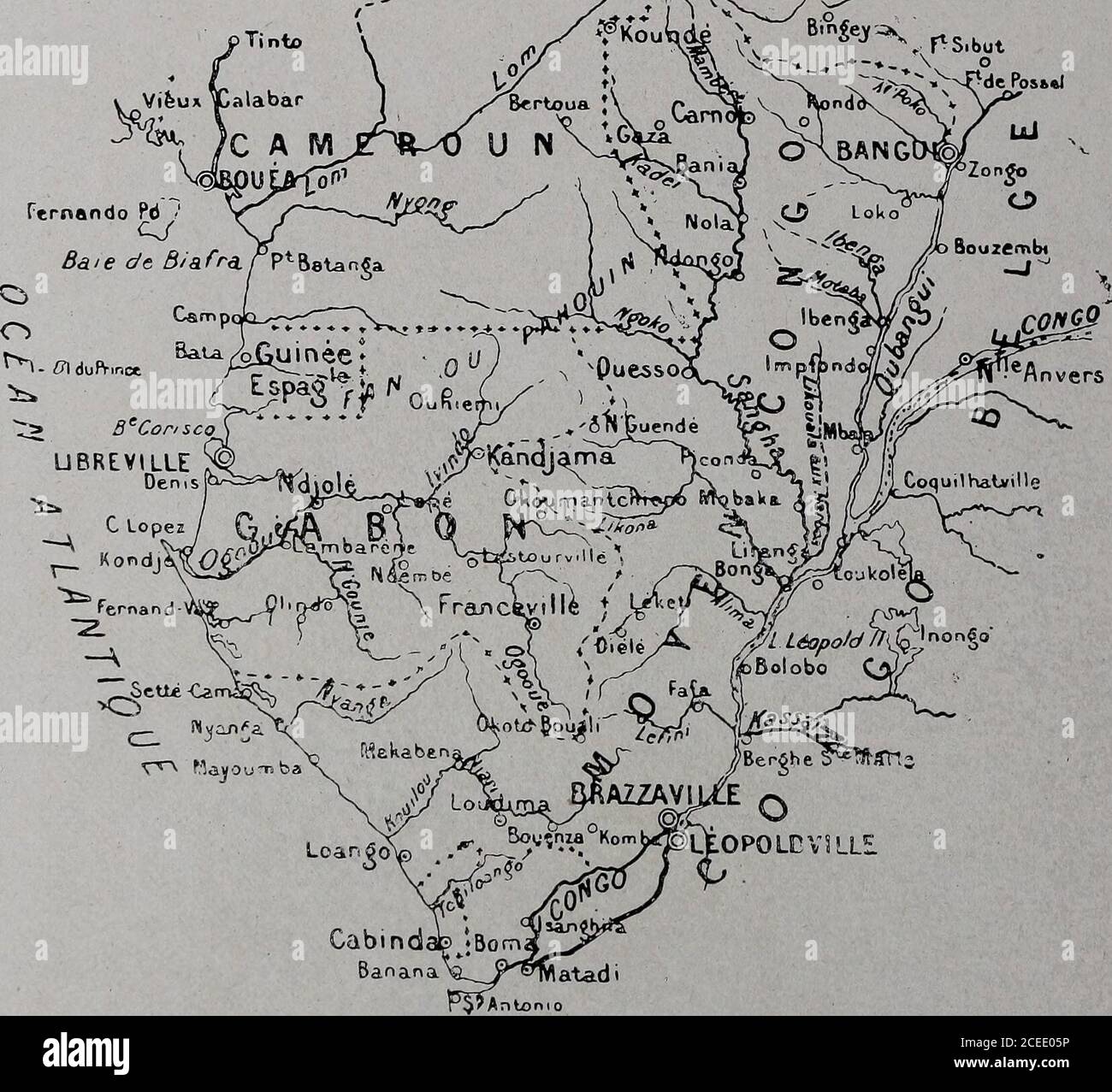 Congo francais hi-res stock photography and images - Alamy