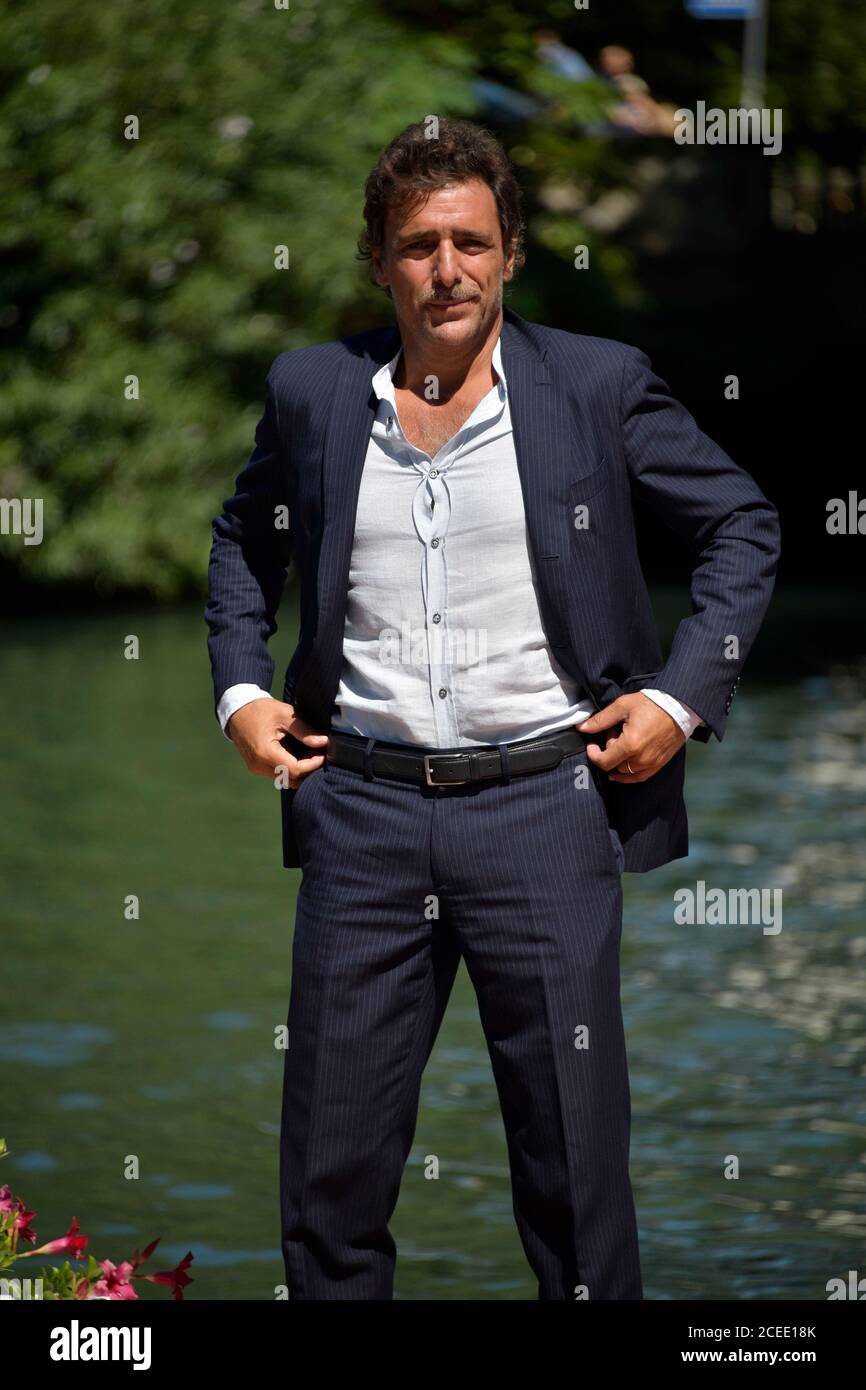 77th Venice Film Festival 2020, Arrivals. Pictured: Adriano Giannini ...