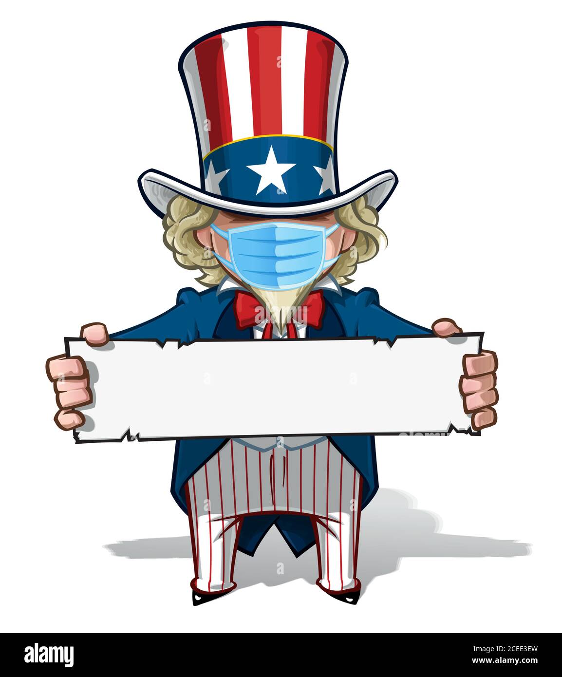 Covid placard Stock Vector Images - Alamy