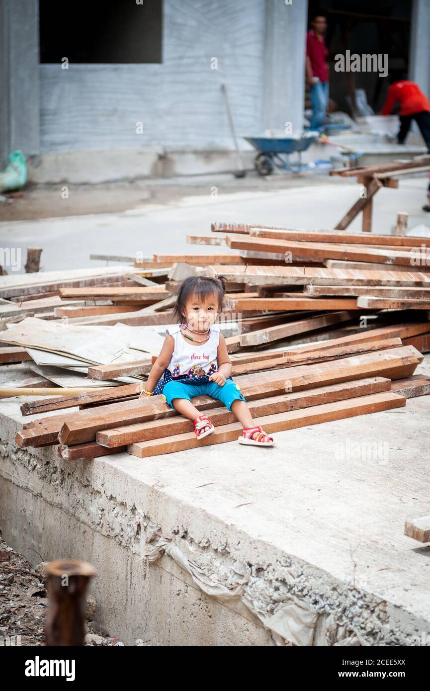 Thailand poverty child poor hi-res stock photography and images - Alamy