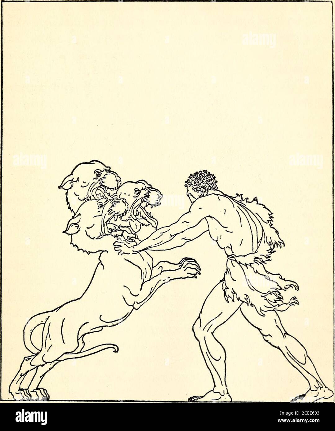 Heracles and cerberus hi-res stock photography and images - Alamy