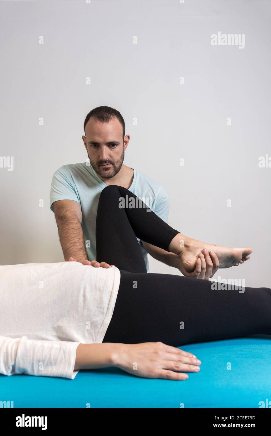 Alternative therapy body treatment, It is a body massage where you ...