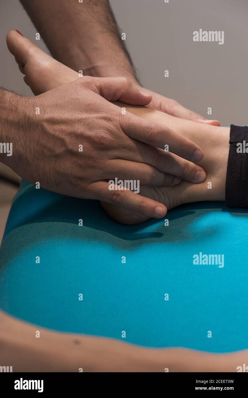 Alternative therapy body treatment, It is a body massage where you ...