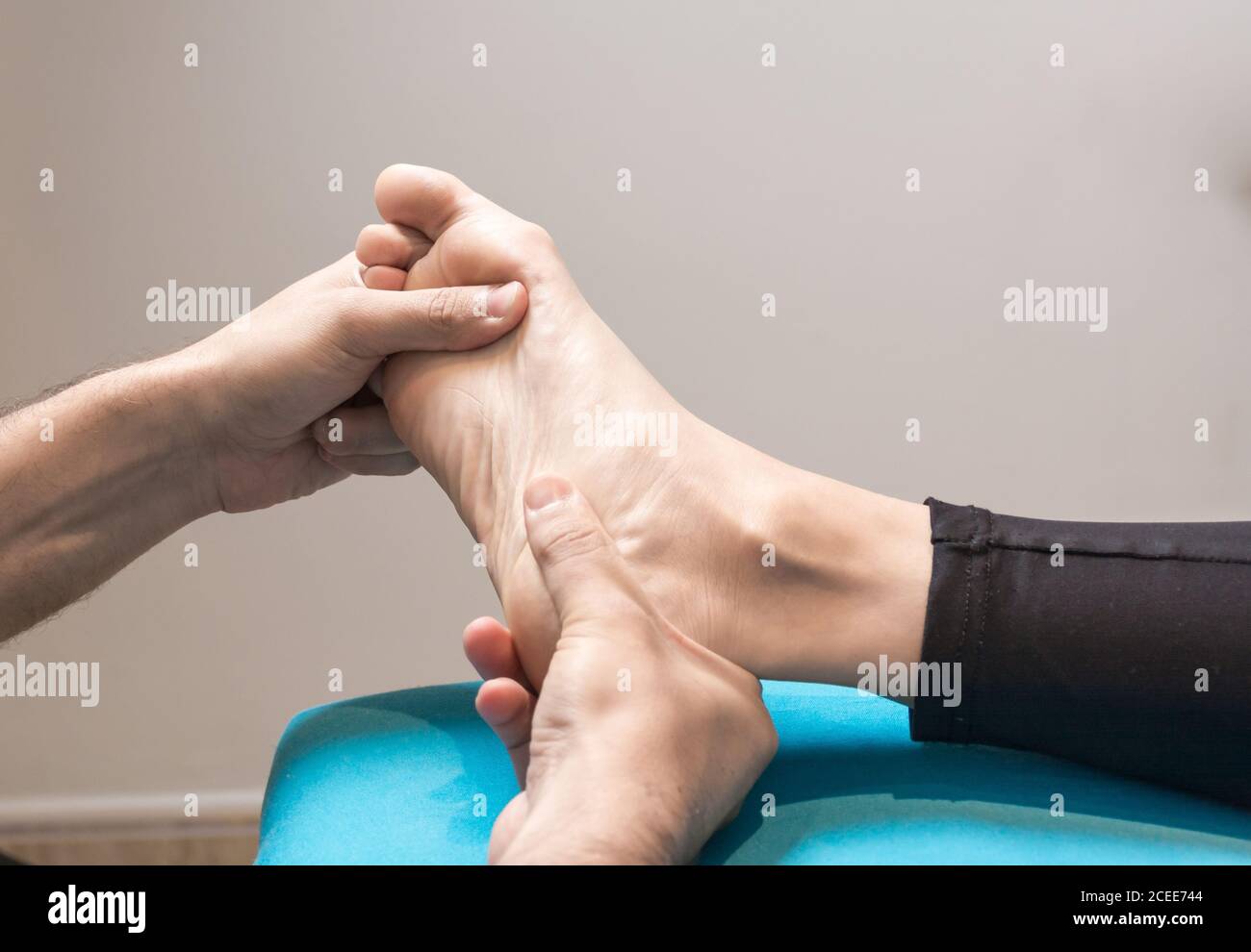 Alternative therapy body treatment, It is a body massage where you ...