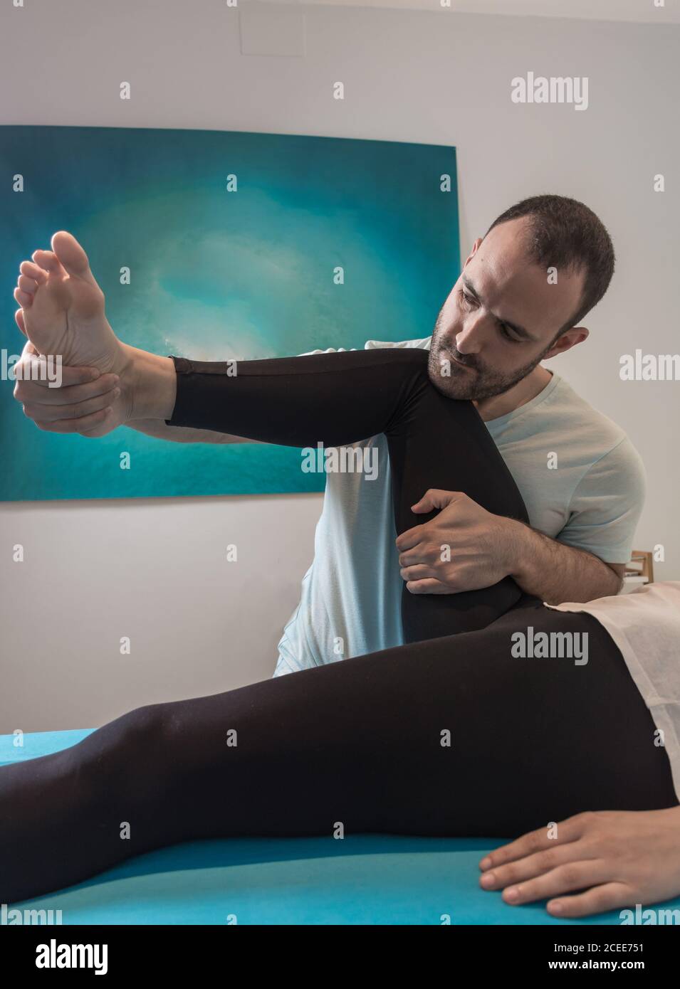 Alternative therapy body treatment, It is a body massage where you ...