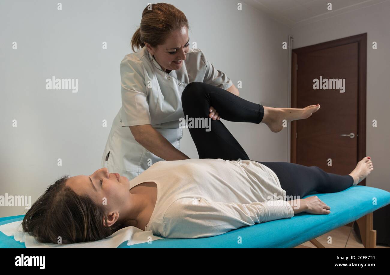 Alternative therapy body treatment, It is a body massage where you ...