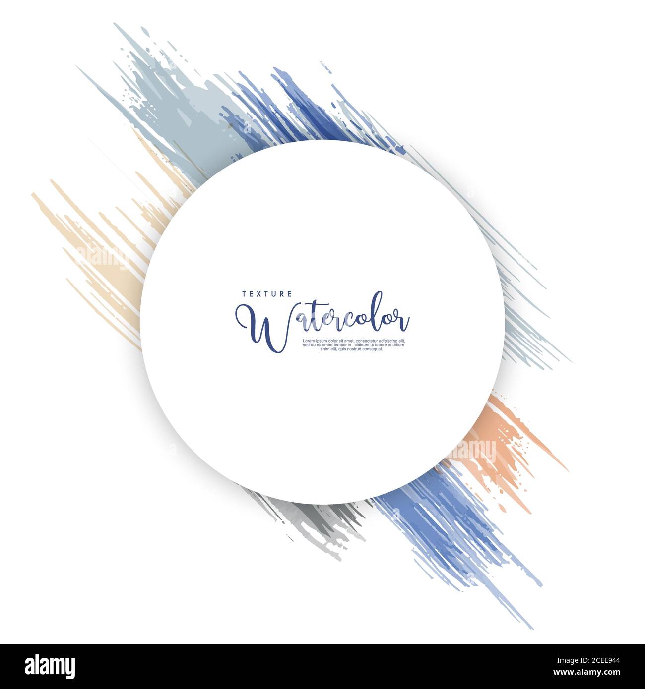 Abstract background minimal design with earth tone watercolor ...