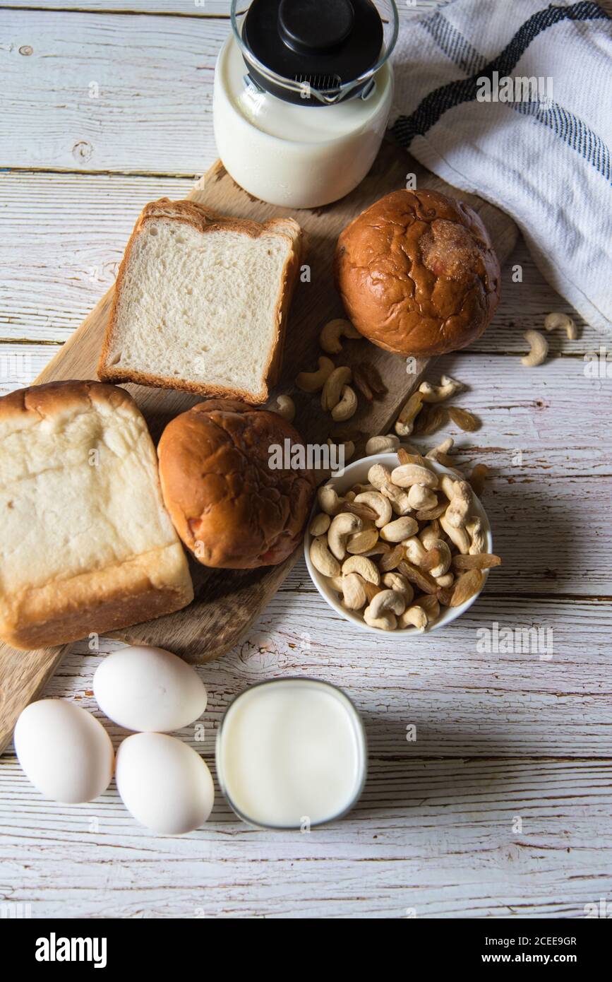 Healthy food items hi-res stock photography and images - Alamy