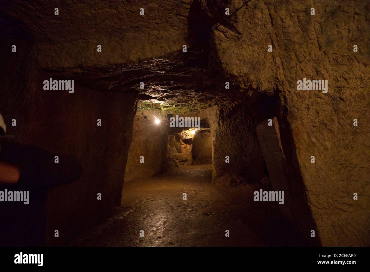 Beer Quarry Caves in Devon Stock Photo - Alamy