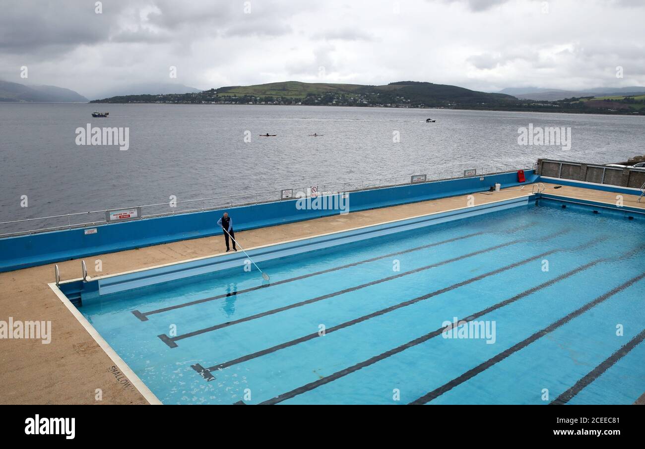 Gourock Swimming Pool High Resolution Stock Photography and Images - Alamy
