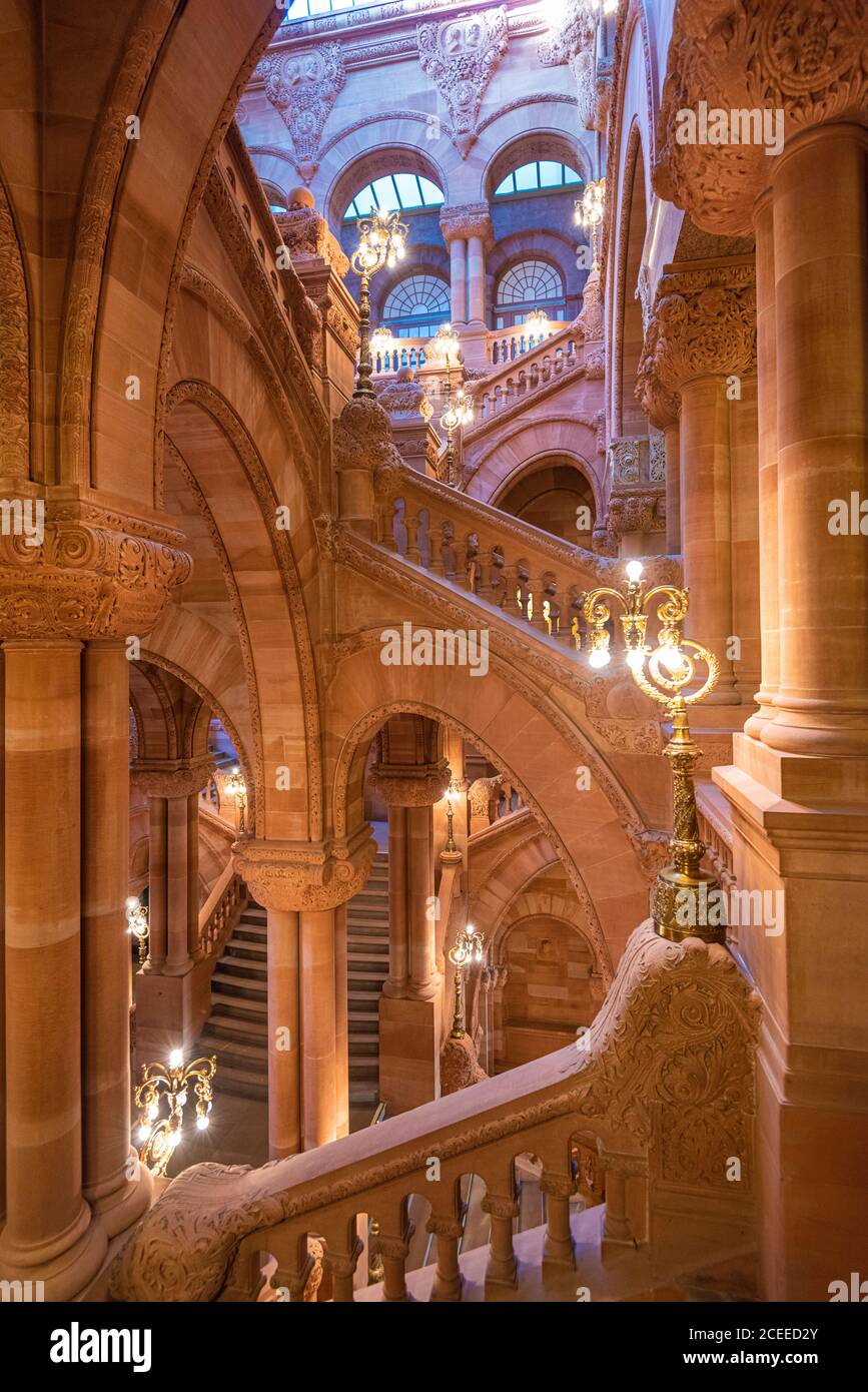 New York Capitol Building Interior
