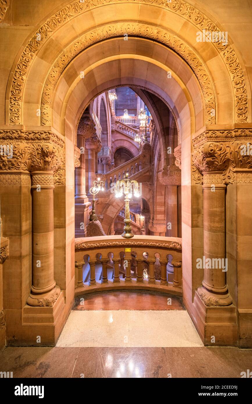 New york state capitol interior hi-res stock photography and images - Alamy