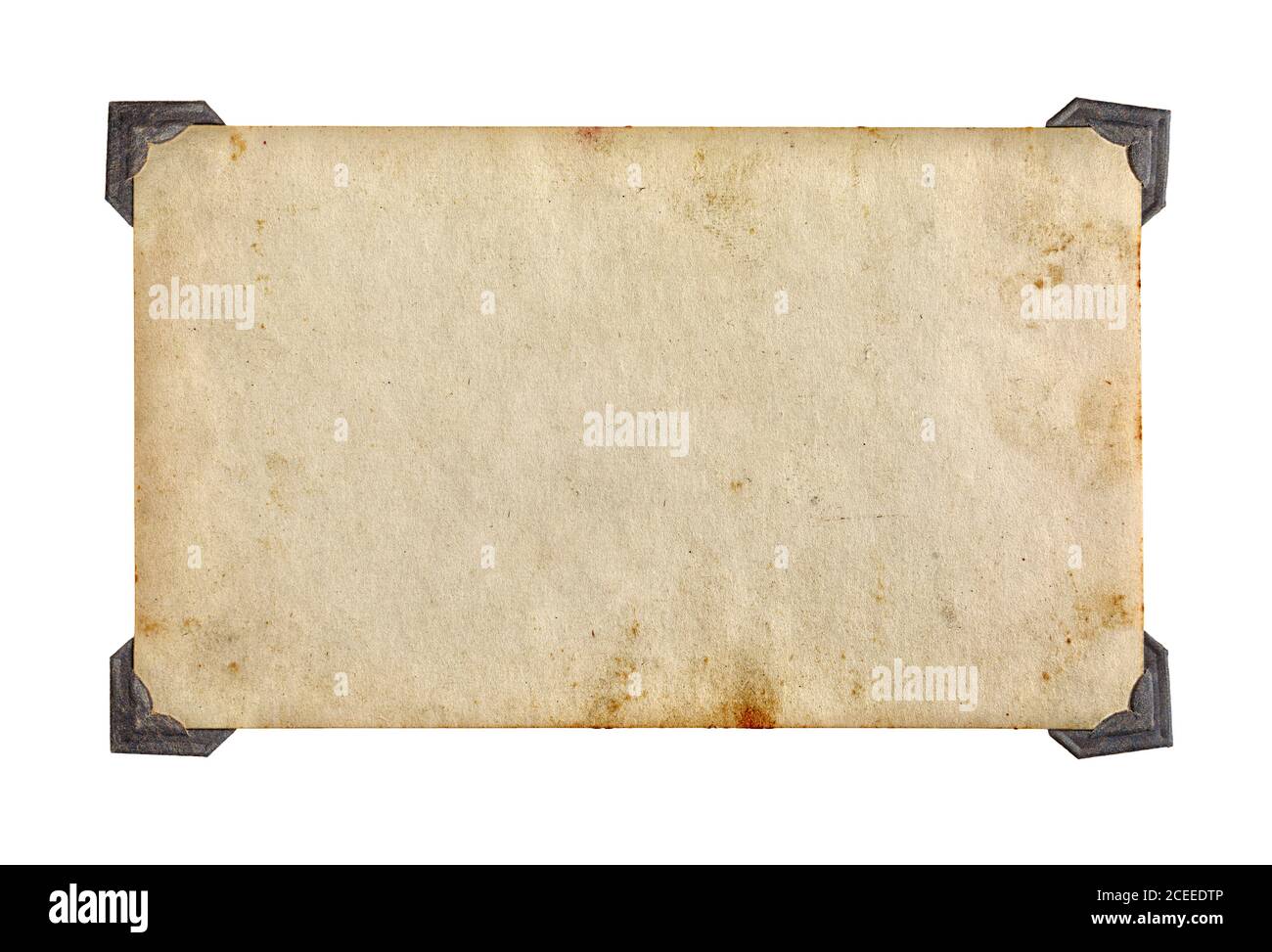 Antique Photo Corner Tabs