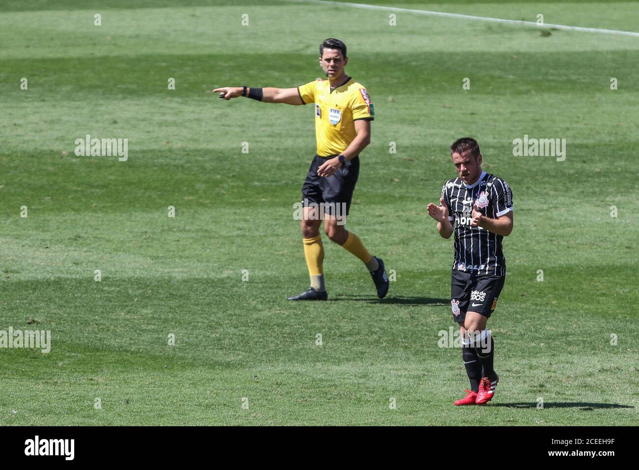 Ramiro scores goal during a game between São Paulo vs Corinthians, a ...
