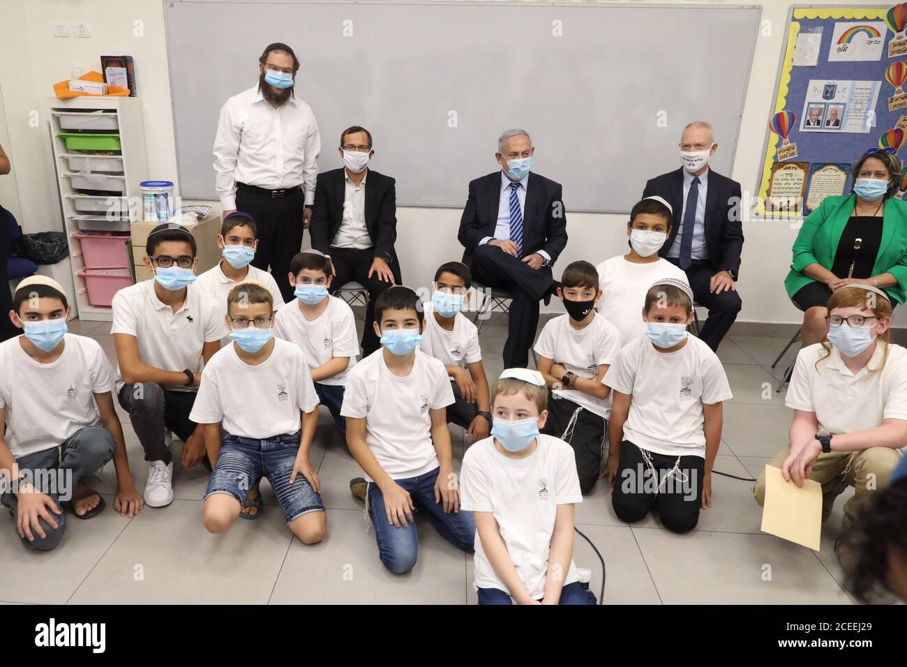 Mevo Horon, West Bank. 01st Sep, 2020. Israeli Prime Minister Benjamin ...