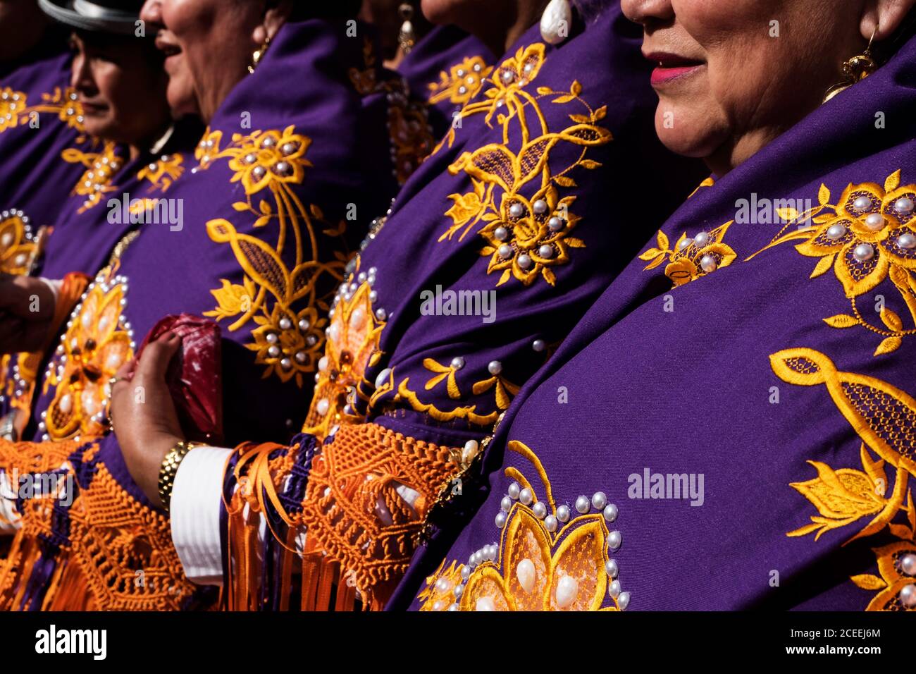 Crop women colorful traditional garments hi-res stock photography and ...