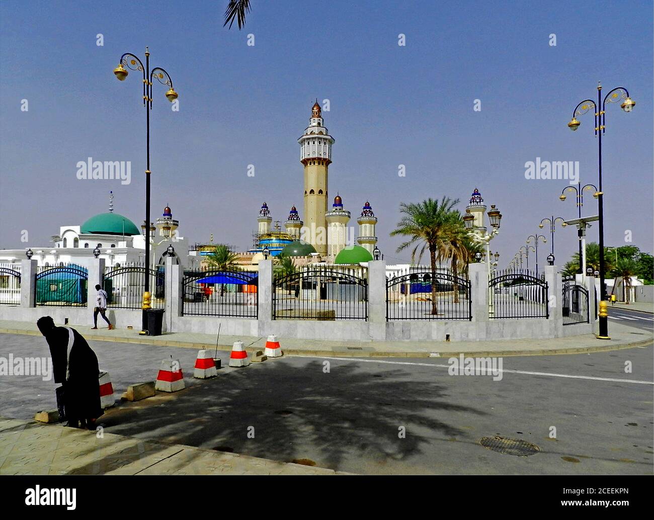 Touba, the holy city of Senegal. The great mosque Stock Photo - Alamy