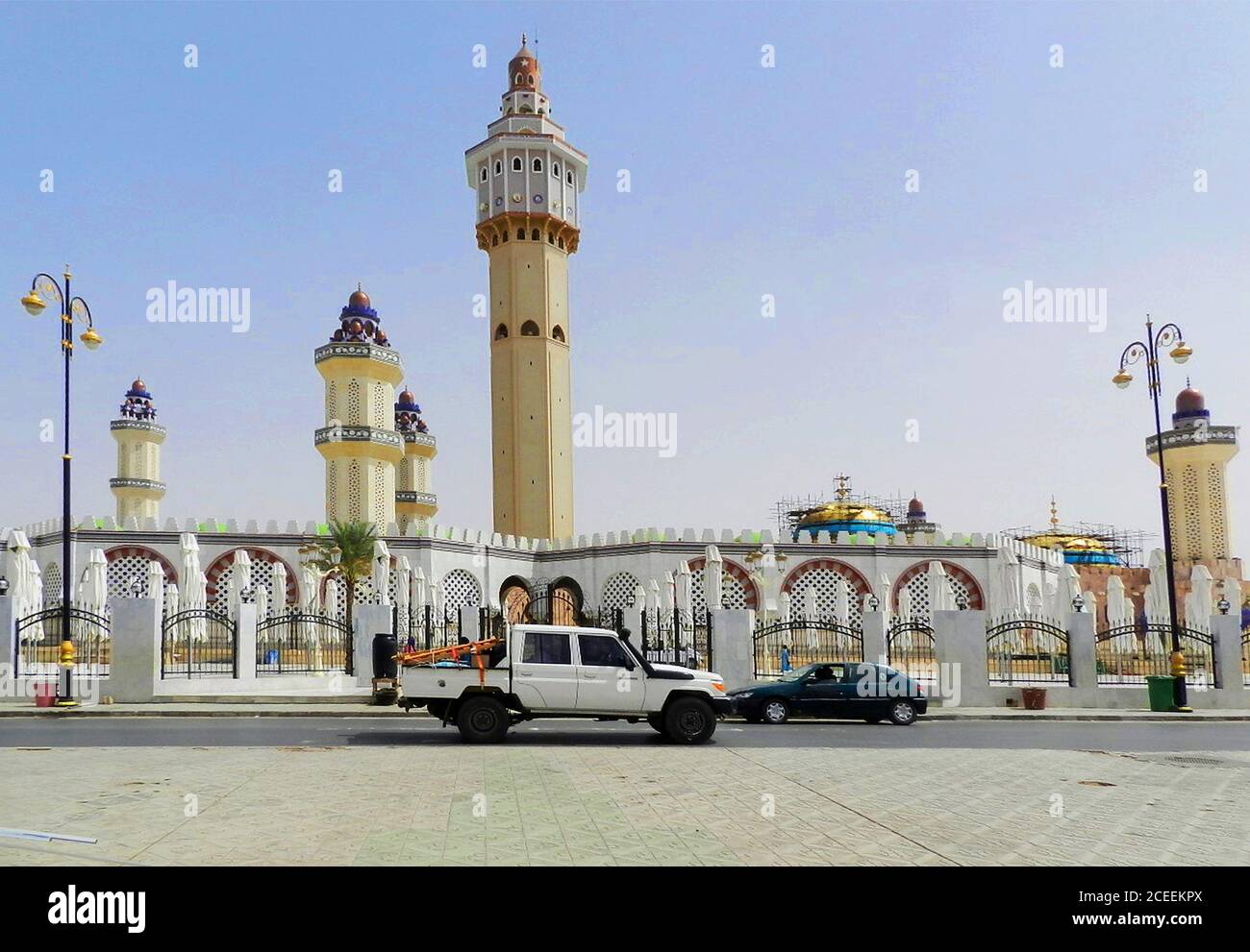 Touba, the holy city of Senegal. The great mosque Stock Photo - Alamy