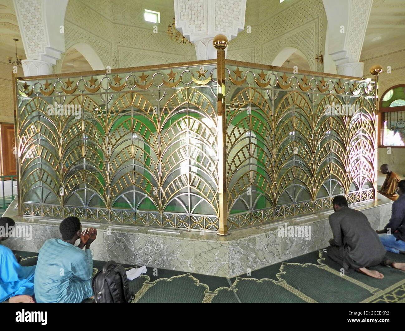 Touba, the holy city of Senegal. The great mosque Stock Photo - Alamy