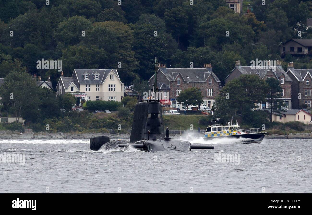 One of the Royal Navy's seven Astute-class nuclear-powered attack ...