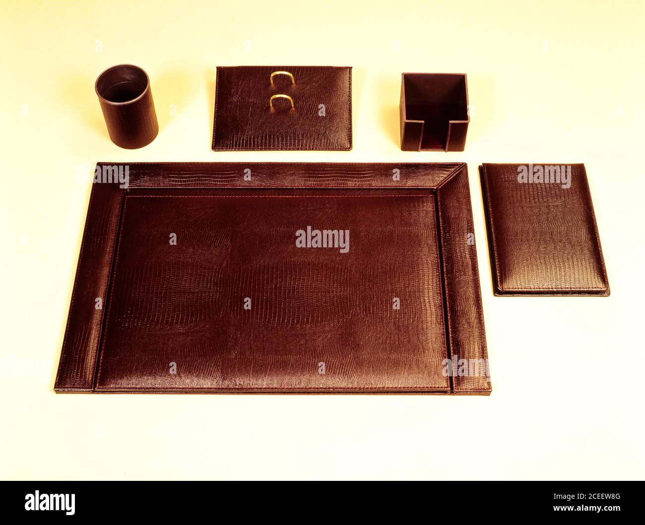 Leather desk pad hi-res stock photography and images - Alamy