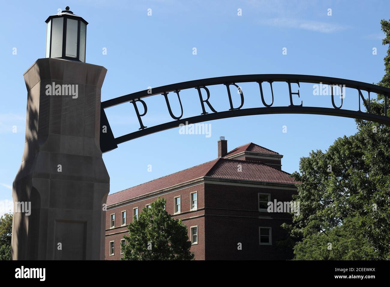 West Lafayette - Circa August 2020: Purdue University Gateway to the ...