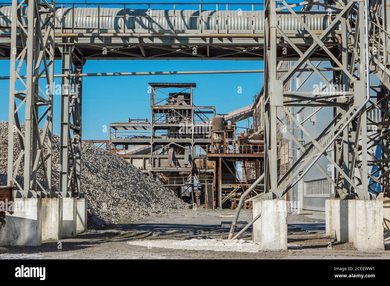 industrial building plant for the production of sugar from sugar beet ...