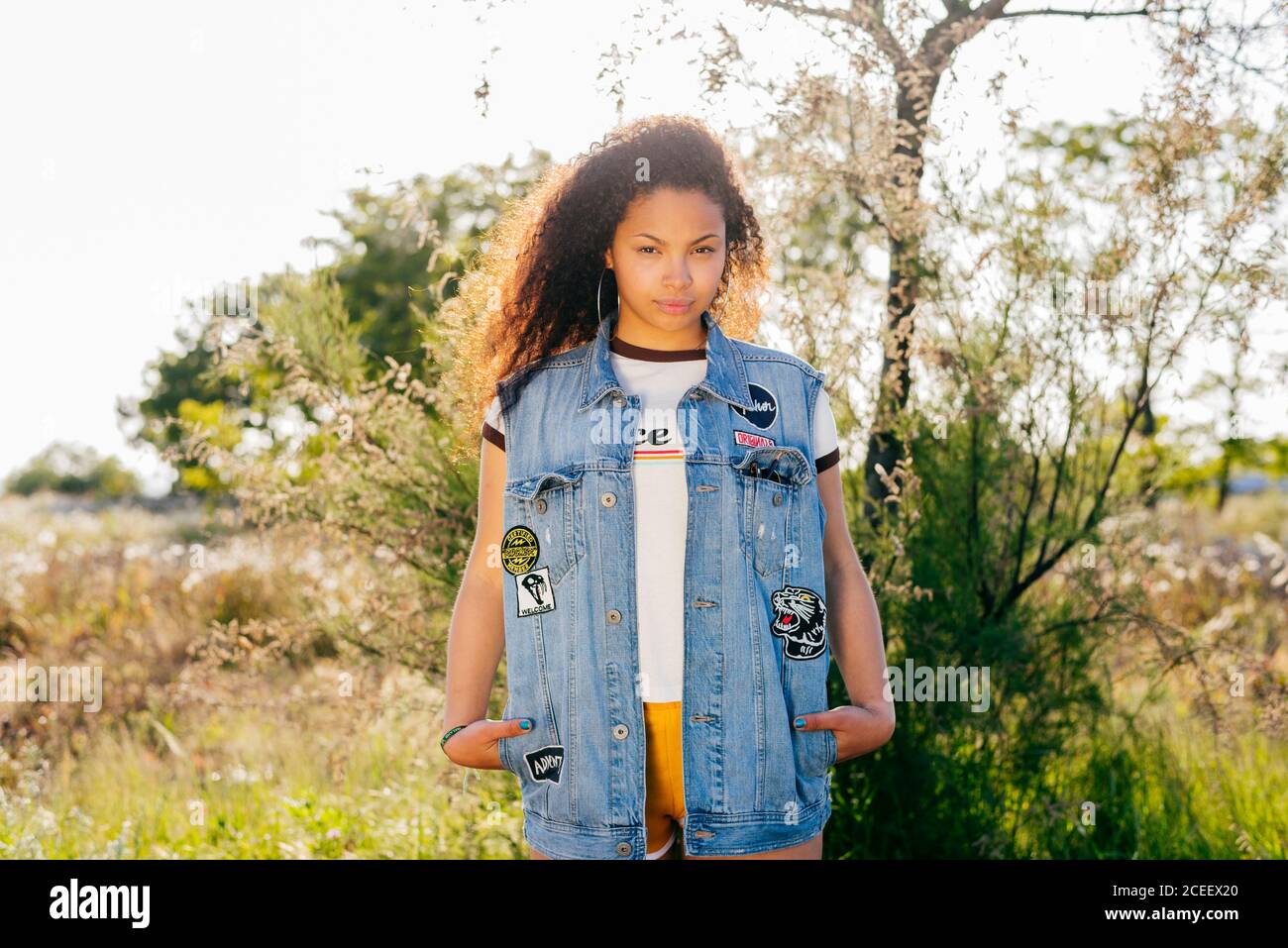 Pretty ethnic hi-res stock photography and images - Alamy