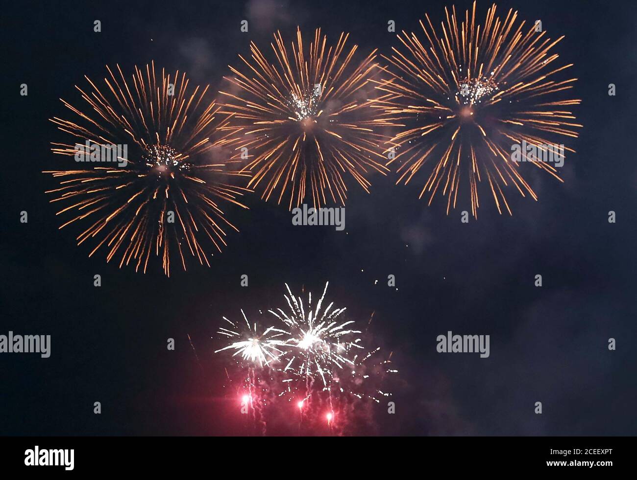 01st Sep, 2020. BTS member Jungkook's birthday Fireworks soar at ...