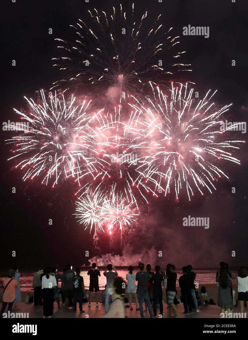 01st Sep, 2020. BTS member Jungkook's birthday Fireworks soar at ...