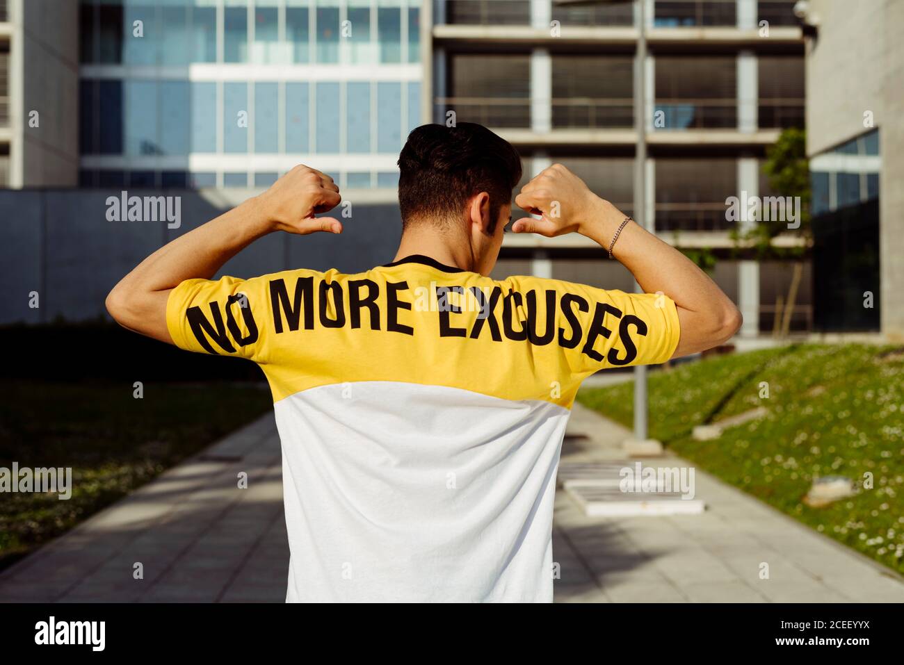 Back view no unrecognizable hi-res stock photography and images - Alamy