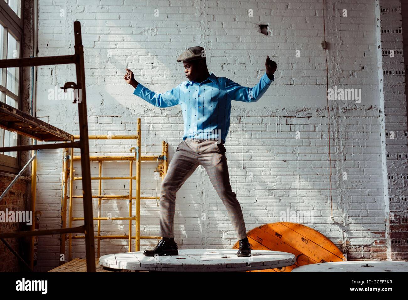 American style table dancing hi-res stock photography and images - Alamy