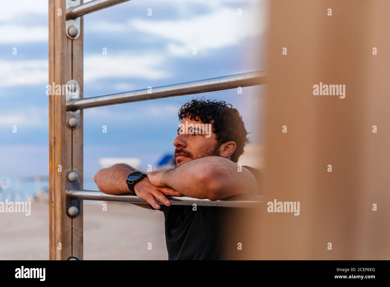 Horizontal exercise ladder hi-res stock photography and images - Alamy
