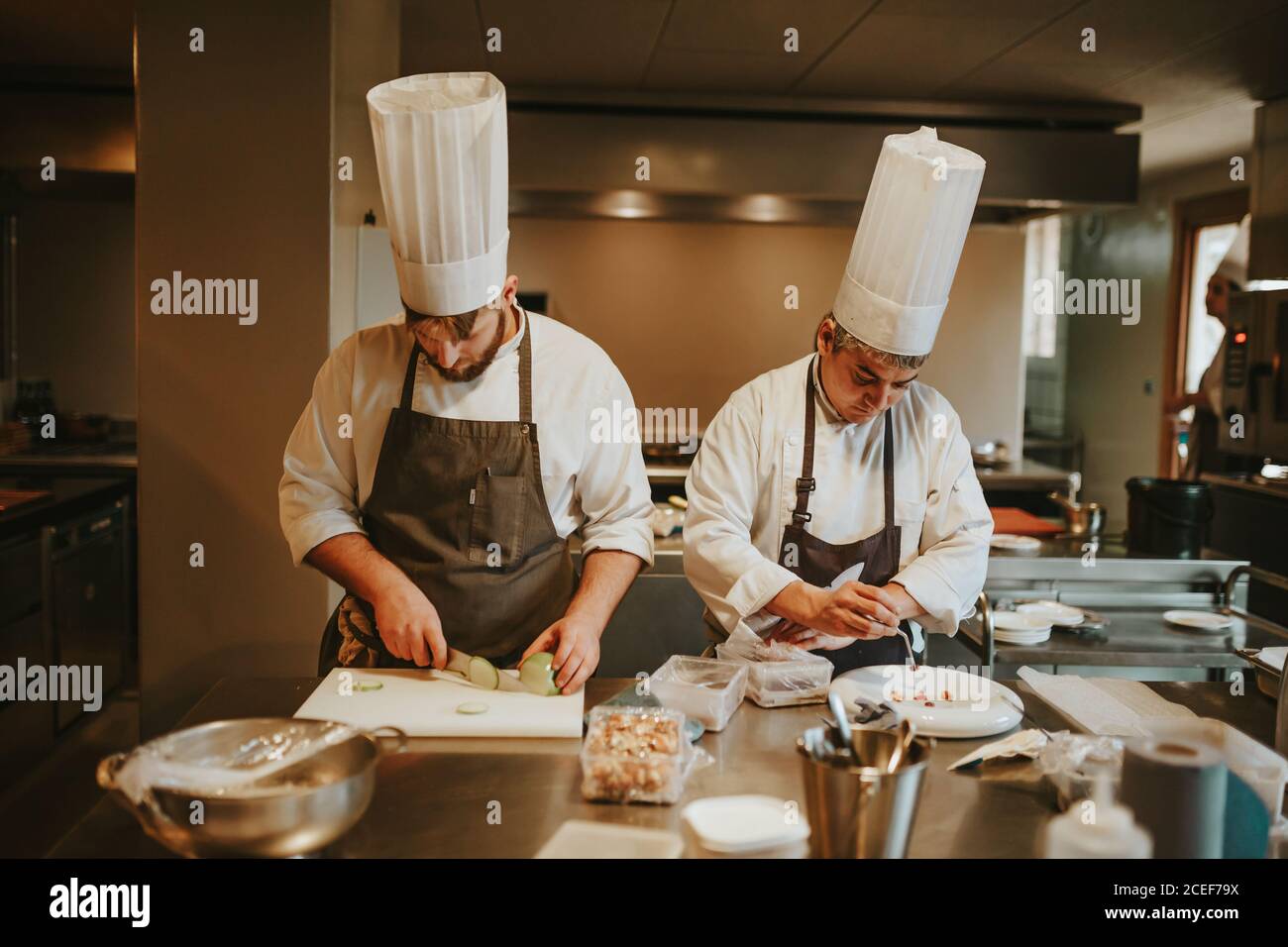 Professional cooks hi-res stock photography and images - Alamy