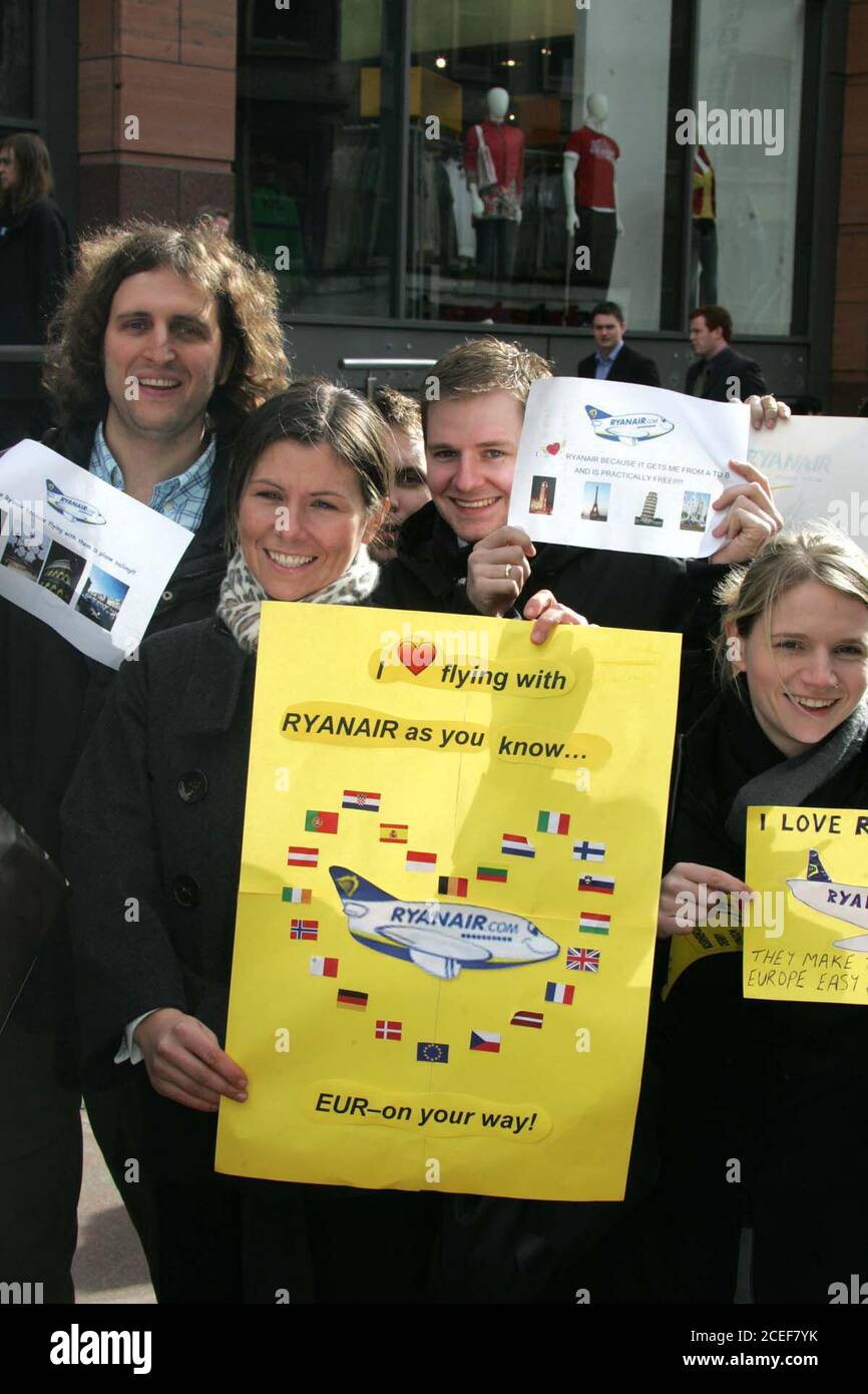 Ryanair Publicity Stunt High Resolution Stock Photography and Images ...