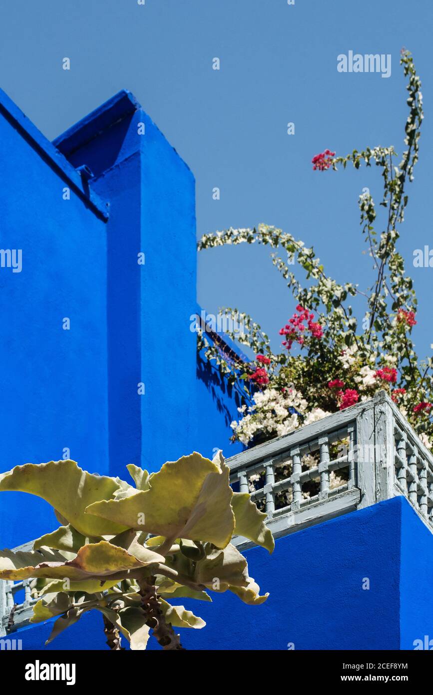 Beautiful moroccan building architecture design Stock Photo - Alamy