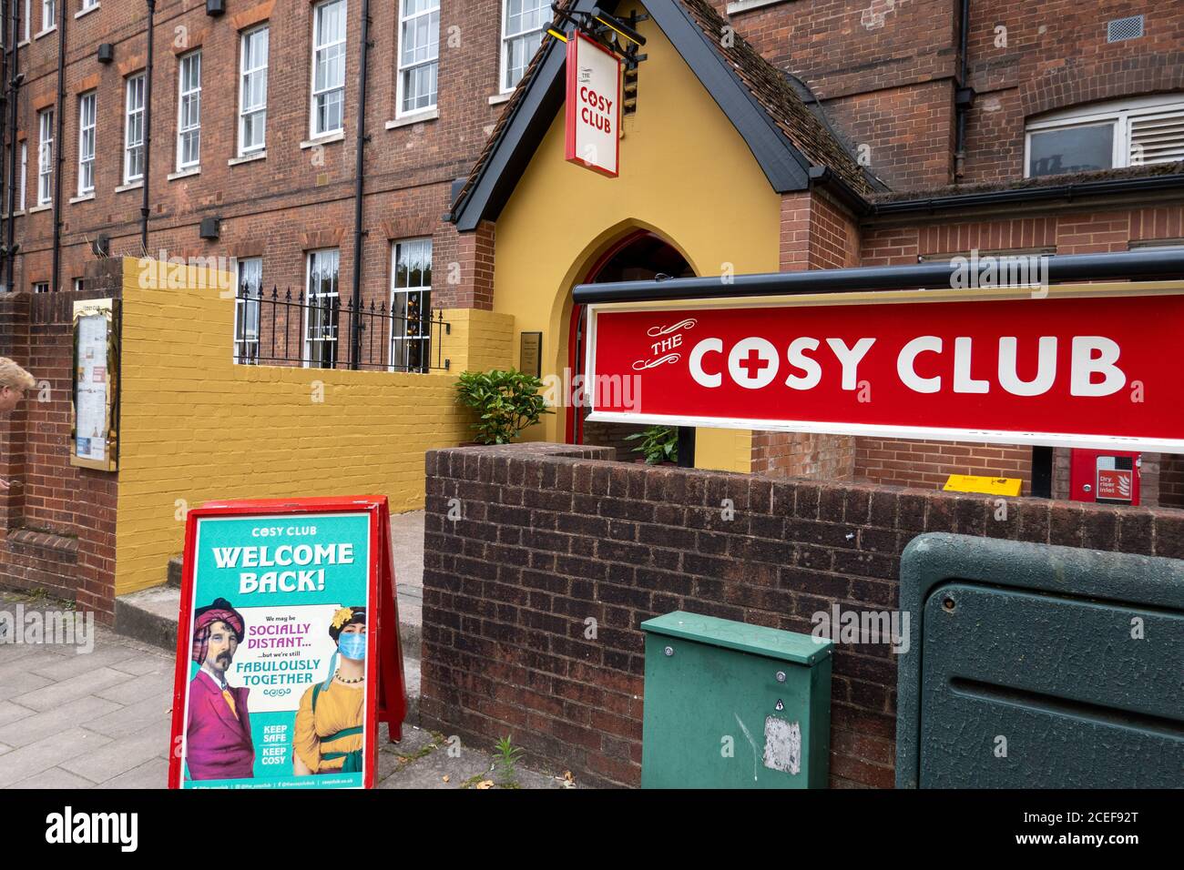 Welcome back to club hi-res stock photography and images - Alamy