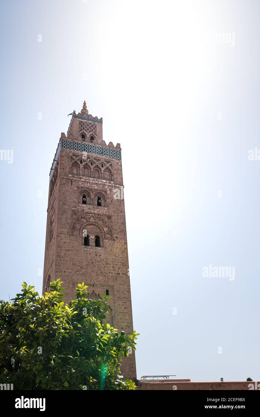 Beautiful moroccan building architecture design Stock Photo - Alamy