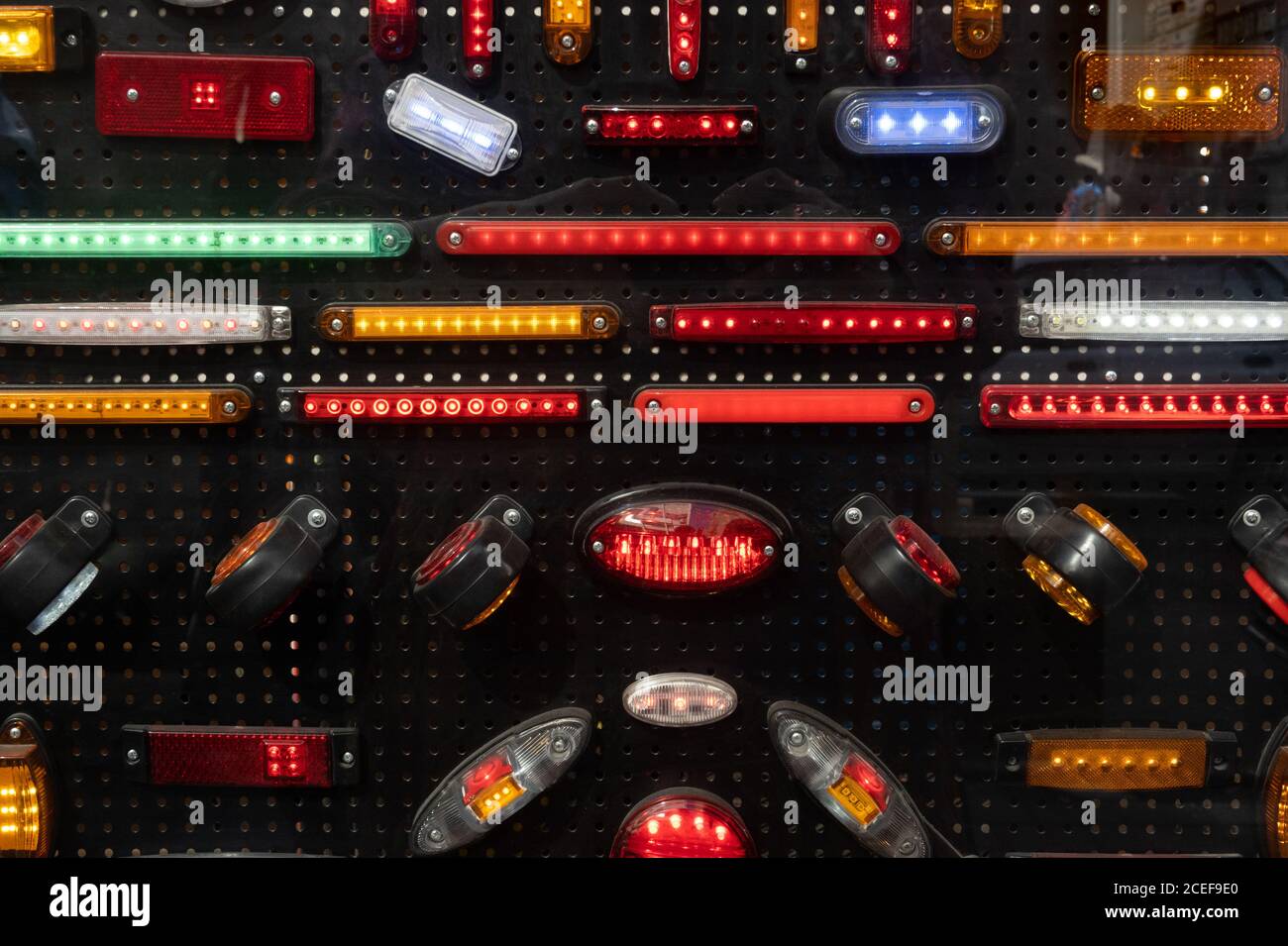 electric light display Stock Photo - Alamy