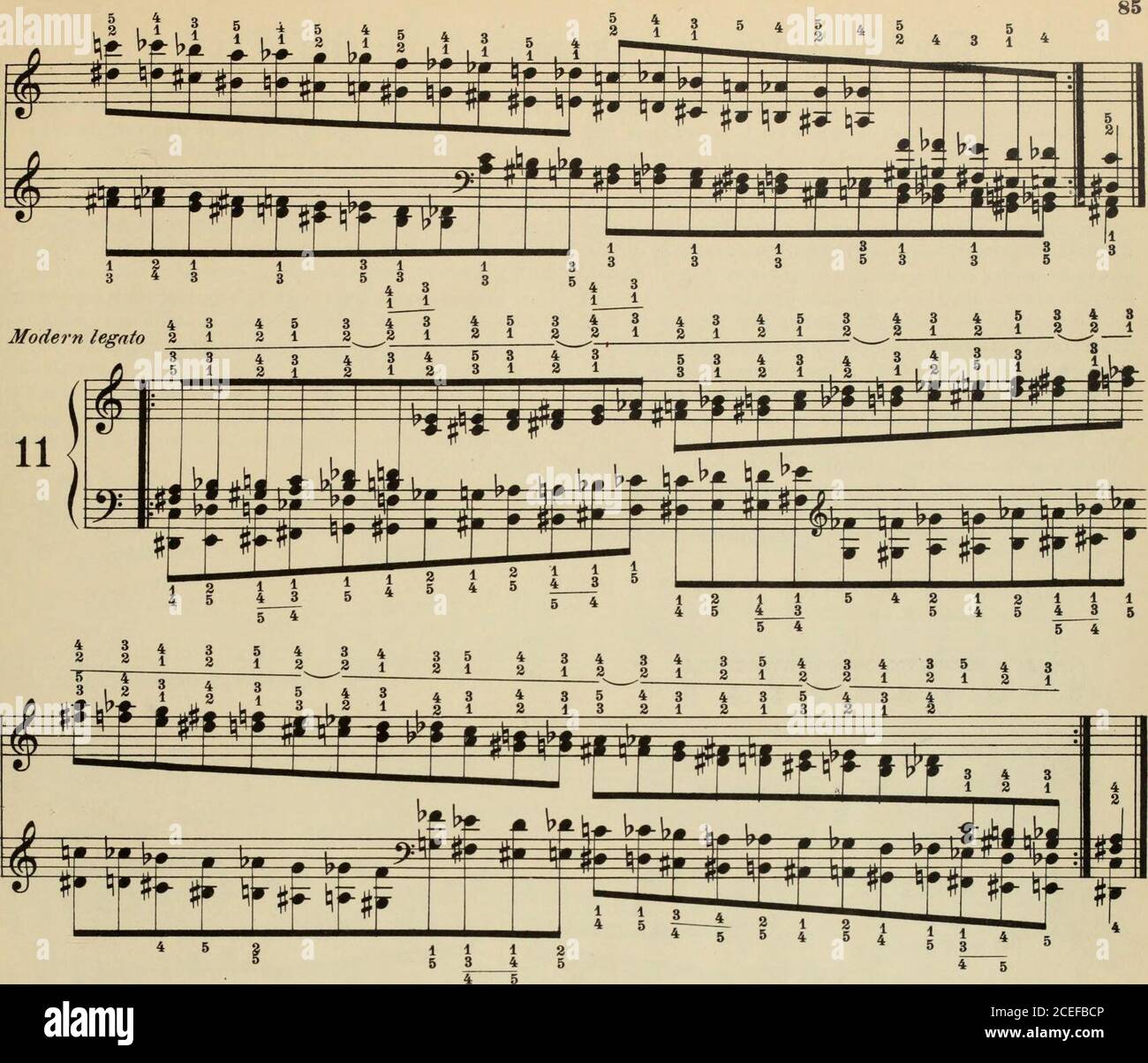 . Complete school of technic for the pianoforte : including flexibility ...